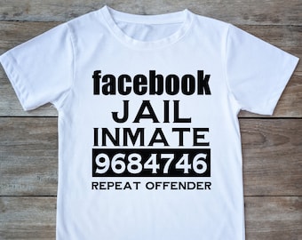 Facebook Jail Inmate Png - Etsy