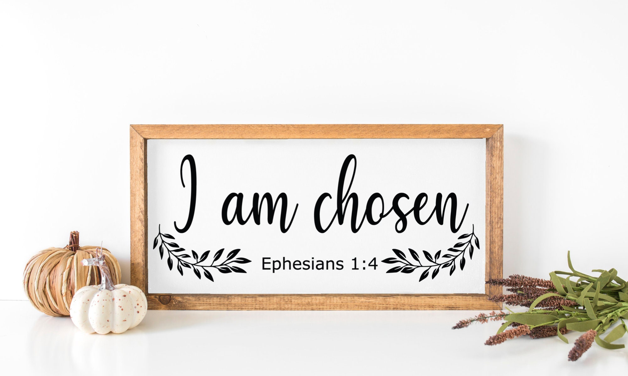 I Am Chosen, Christian T-shirt Design, Ephesians 1 4, Bible Scripture ...