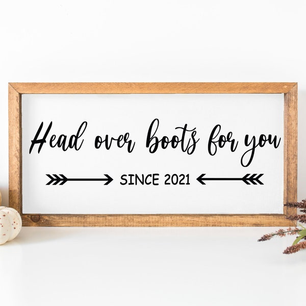 Head Over Boots for You Svg - Etsy