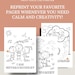 Positive Affirmation Coloring Pages | Kids Alphabet Activity | Mindful ...