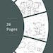 Positive Affirmation Coloring Pages | Kids Alphabet Activity | Mindful ...