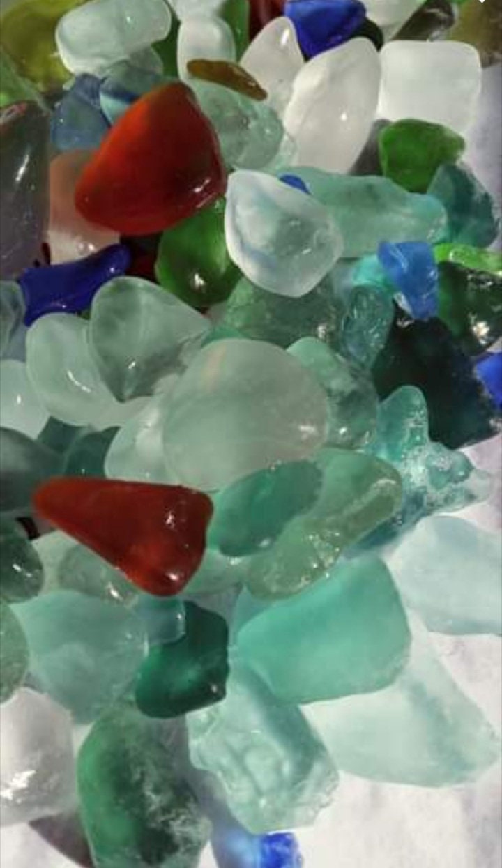 Sea Glass - Mermaid Tears 500 Pieces - Etsy