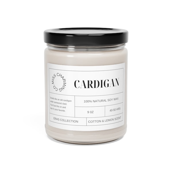 Cardigan Candle - Etsy UK