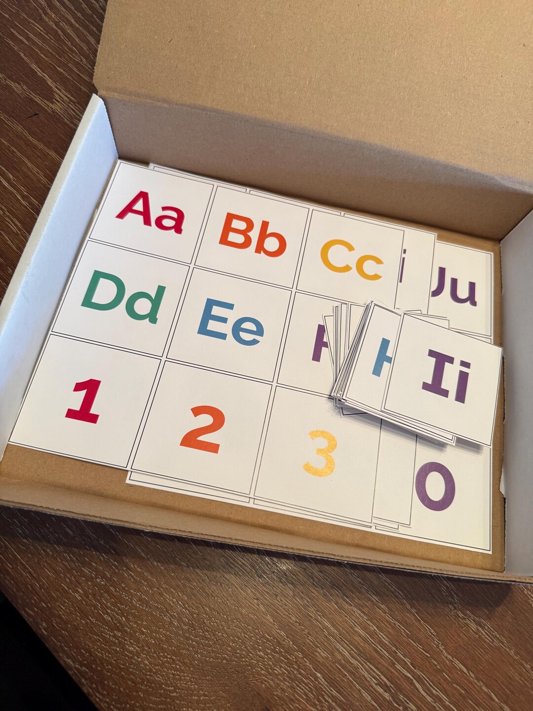 ABC 123 Educational Board Game for Children, Learn Letters and Numbers ...