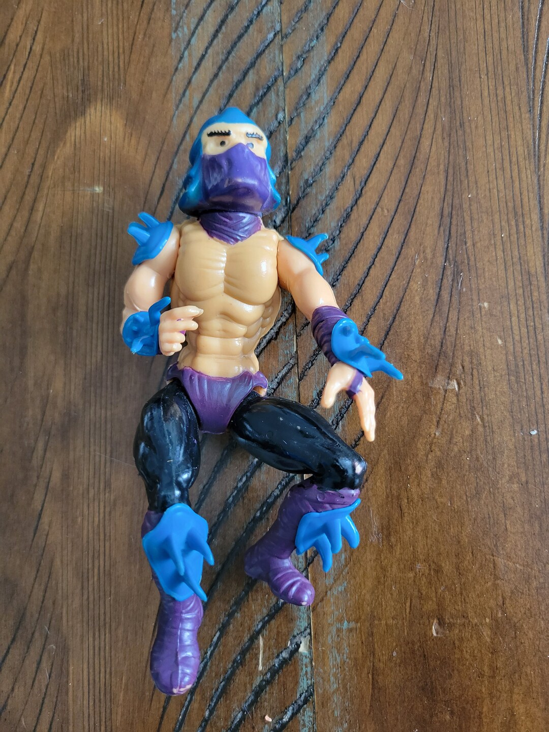 1988 TMNT Softhead Shredder Vintage Teenage Mutant Ninja Turtles Action ...