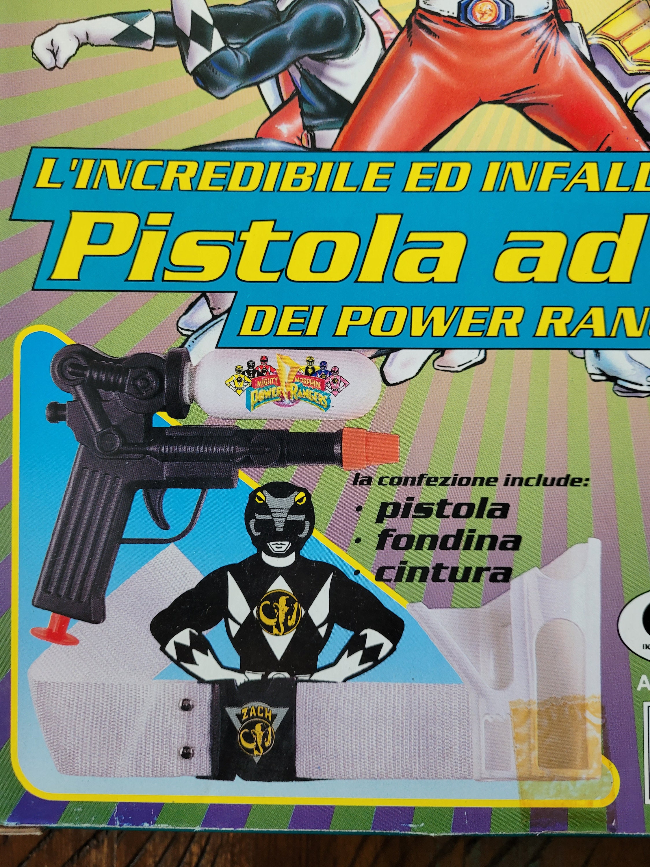 1994 Power Rangers Larami Italian Super Soakers PR100 Set of 5 | Etsy