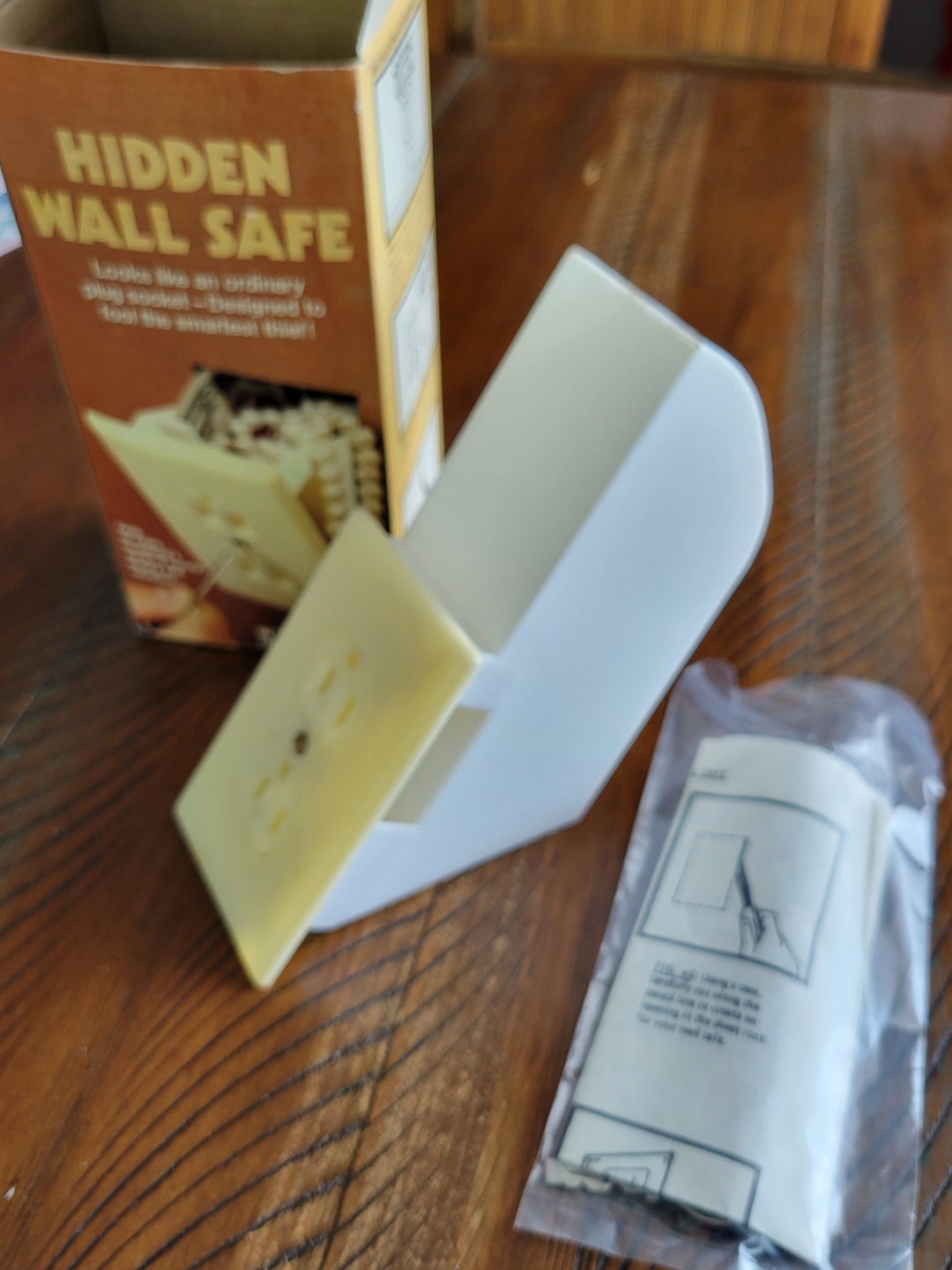 Vintage Hidden Wall Safe With Original Box and Paperwork/hardware ...