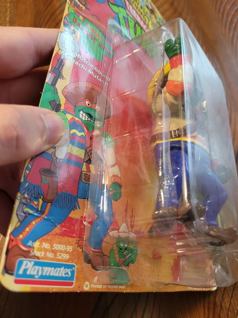 1992 Bandito Mike Wacky Wild West Vintage TMNT GOLD TOOTH - Etsy