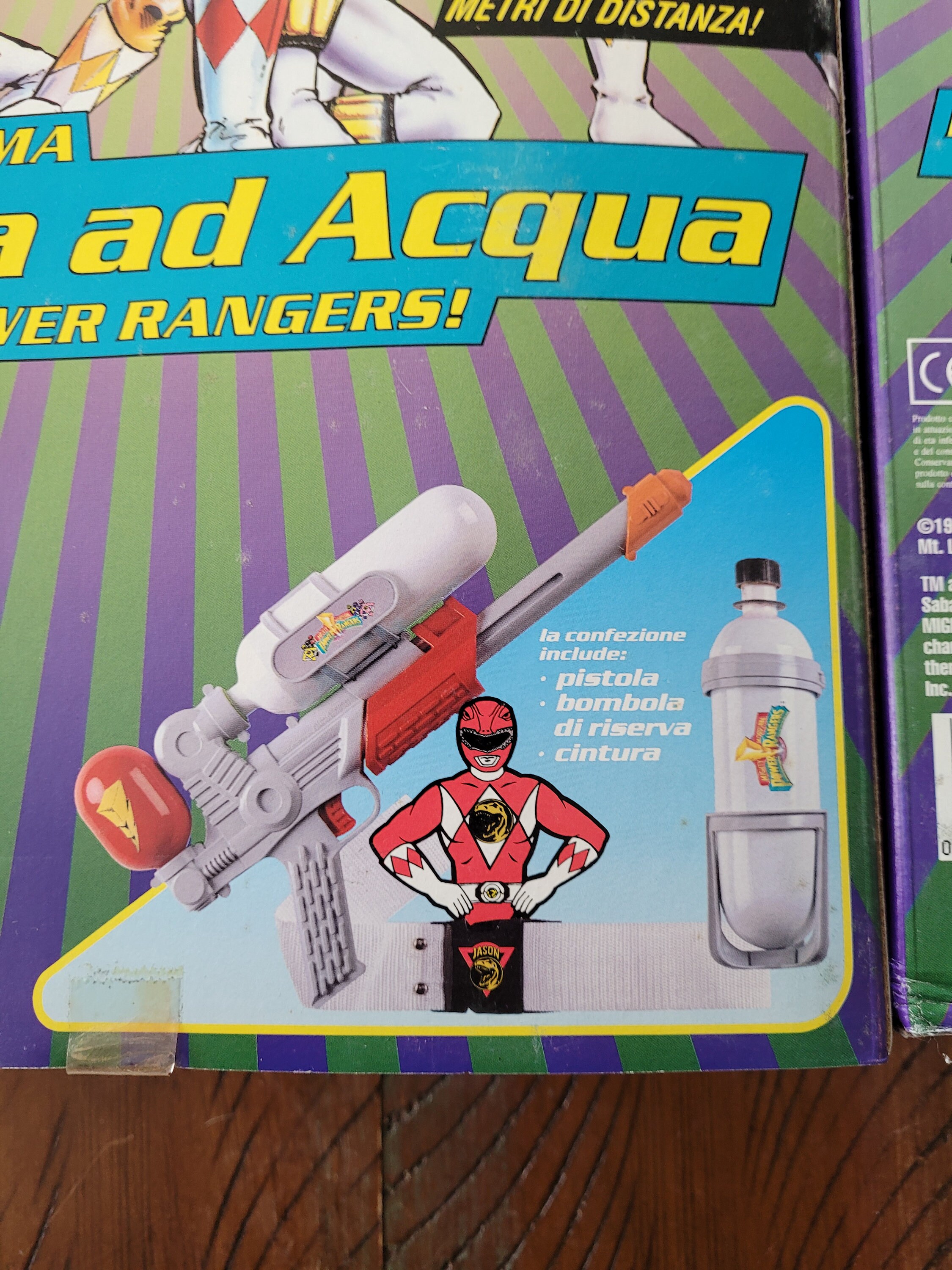 1994 Power Rangers Italian Version Larami PR200 Super Soakers | Etsy