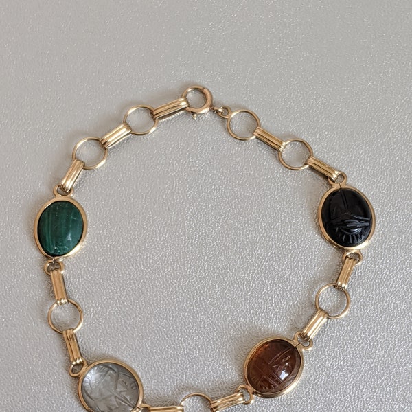 Scarab Bracelet - Etsy