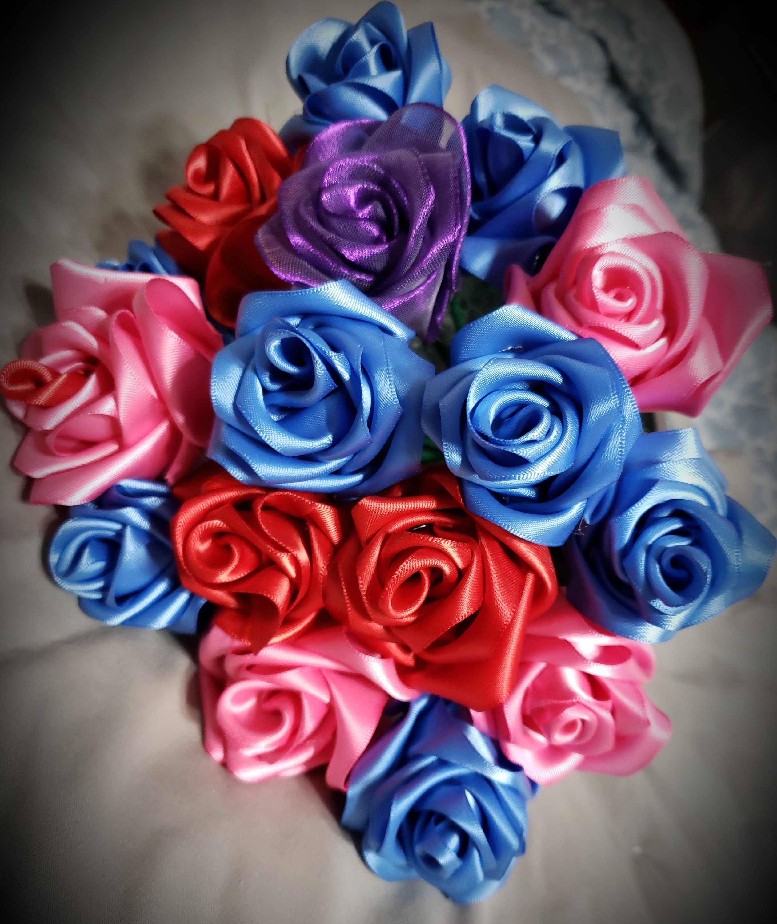 Ribbon Rose's - Etsy