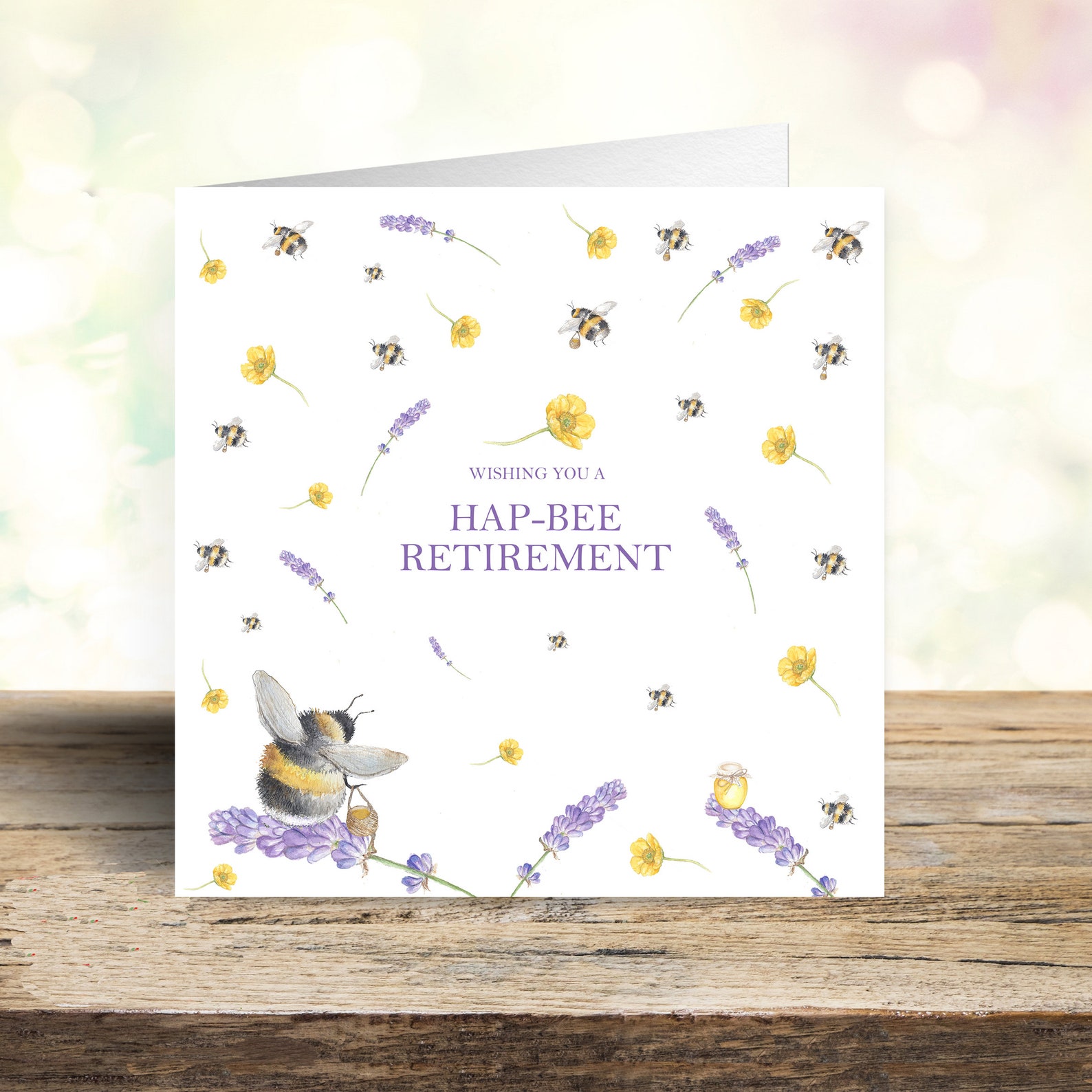 Bee Retirement Card - Etsy UK