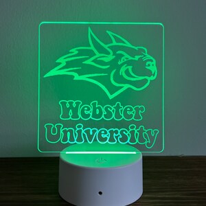 Custom LOGO (business, School, Sports) LED Acrylic Sign - Etsy