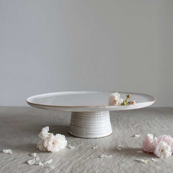 Pottery Cake Stand - Etsy