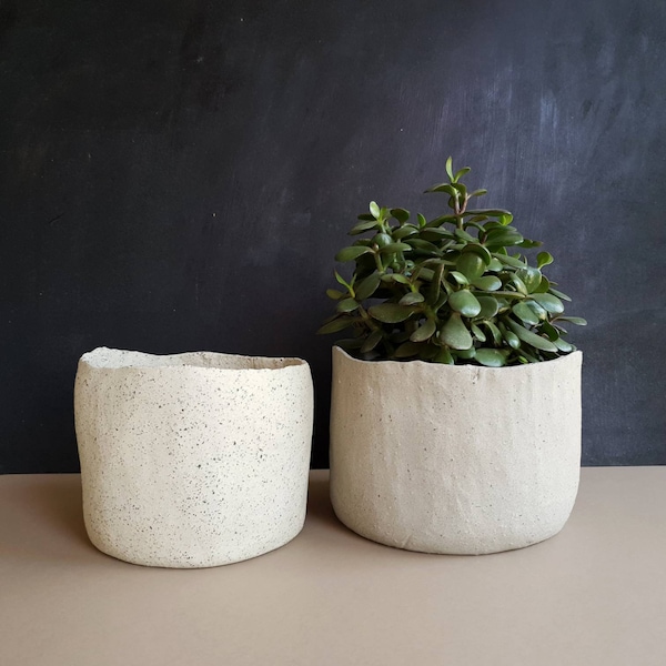 Hand Thrown Pots - Etsy
