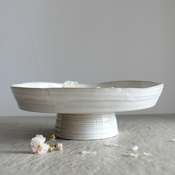 Pottery Cake Stand - Etsy