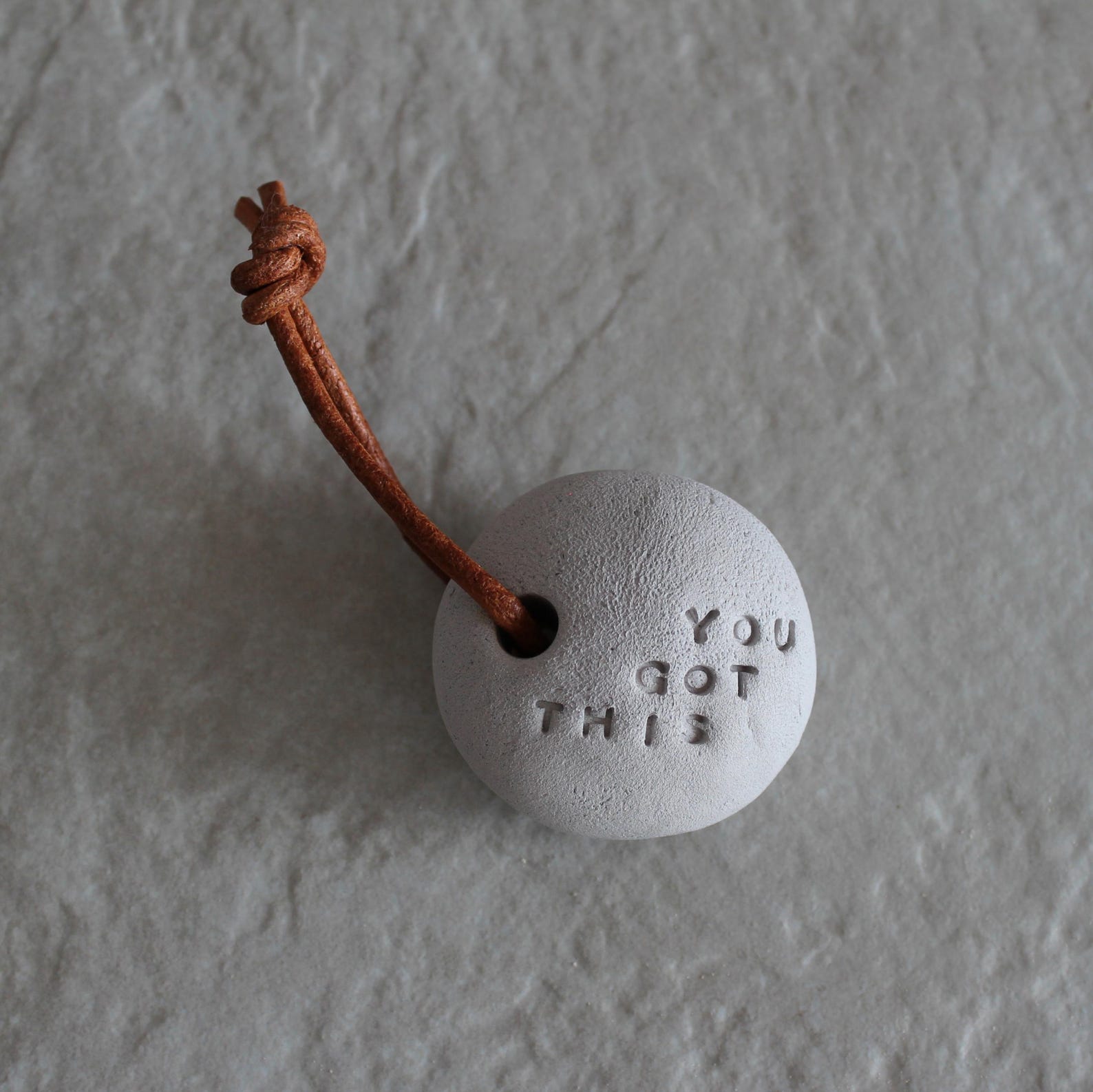 Ceramic Oil Diffuser Stone Keychain: Aromatherapy Car Scent Pendant - Etsy