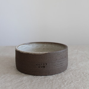 Handmade Pottery Pet Bowl: Rustic Stoneware Ceramic - Etsy