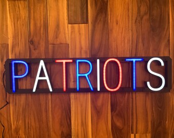 Patriots Neon Signs - Etsy