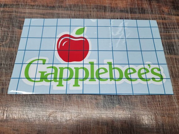Gapplebees 10x6 3 Layer Vinyl Decal | Etsy