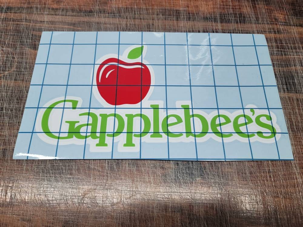 Gapplebees 10x6 3 Layer Vinyl Decal - Etsy