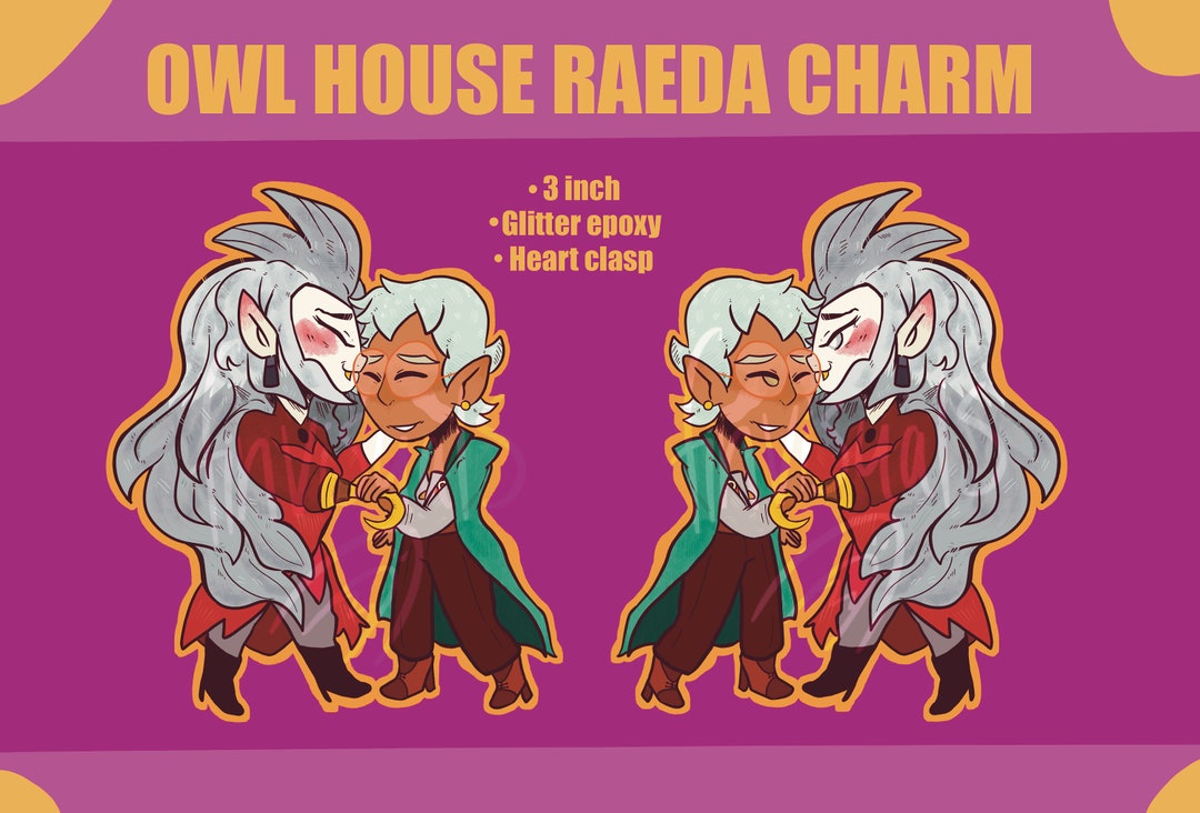 TOH Raeda Charm Keychains - Etsy