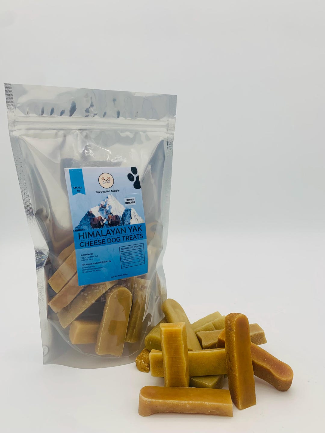 Small Himalayan Yak Cheese Dog Chews: Natural Long Lasting Treat - Etsy