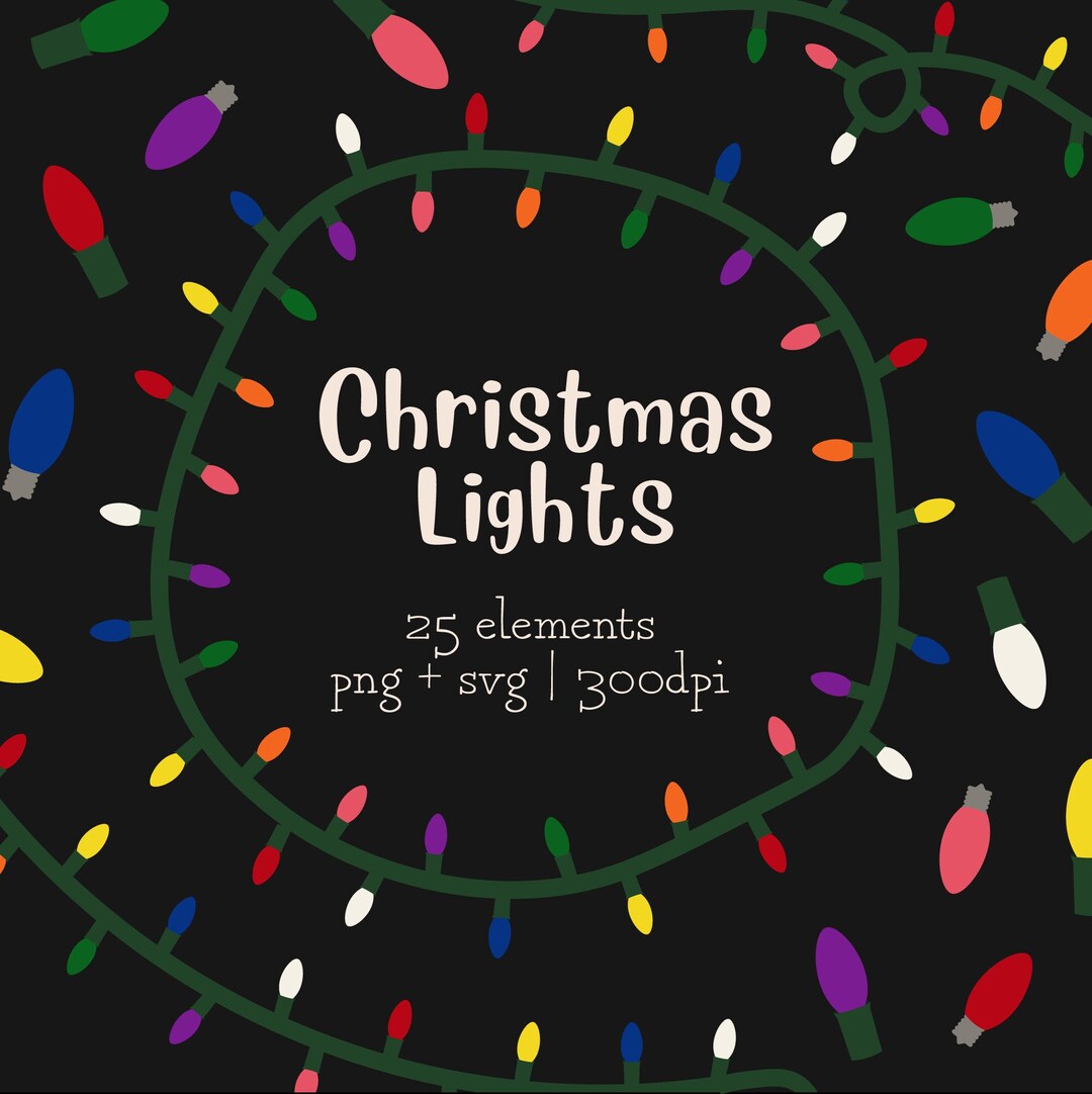 Christmas Lights Png | Christmas Lights Clipart | Christmas Png ...