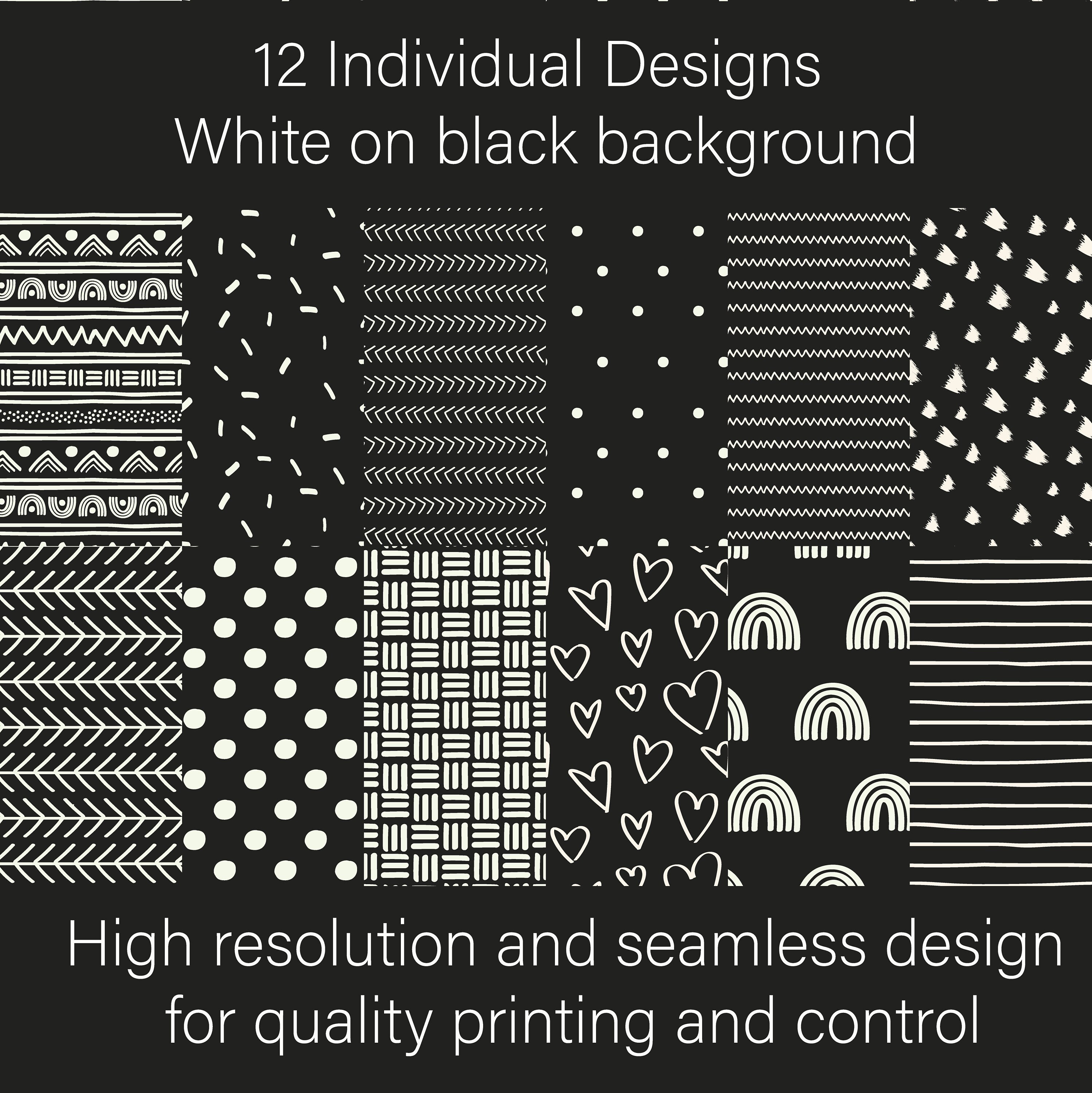 Boho Digital Paper Pack Seamless Digital Paper Instant Download ...