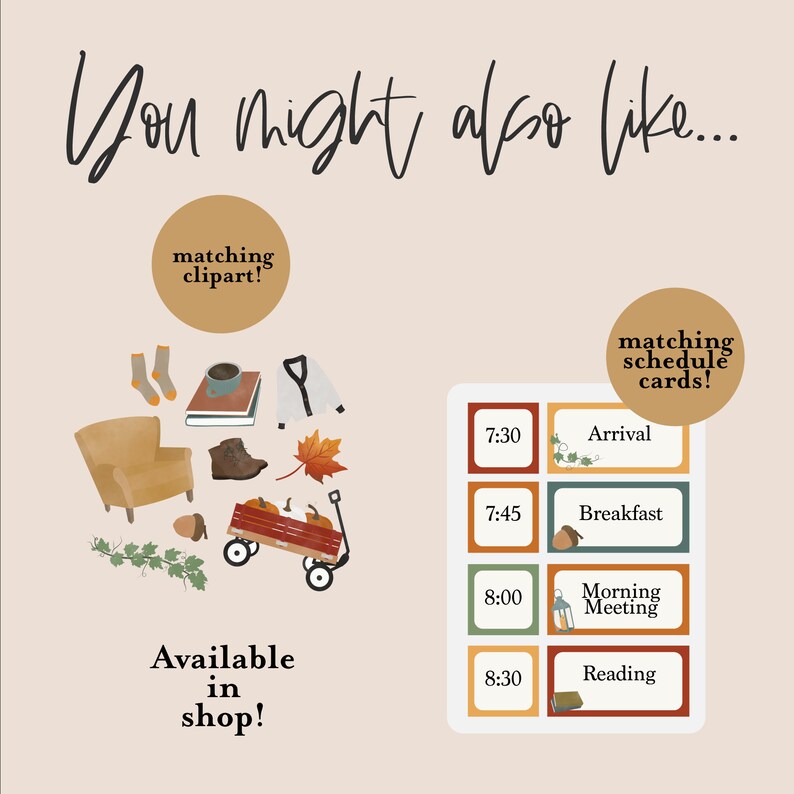 Fall Calendar | Printable Fall Calendar | Fall Calendar Cards | Autumn ...