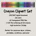 Crayon Clipart | Crayon Svg | Back to School Svg | Teacher Svg | Crayon ...
