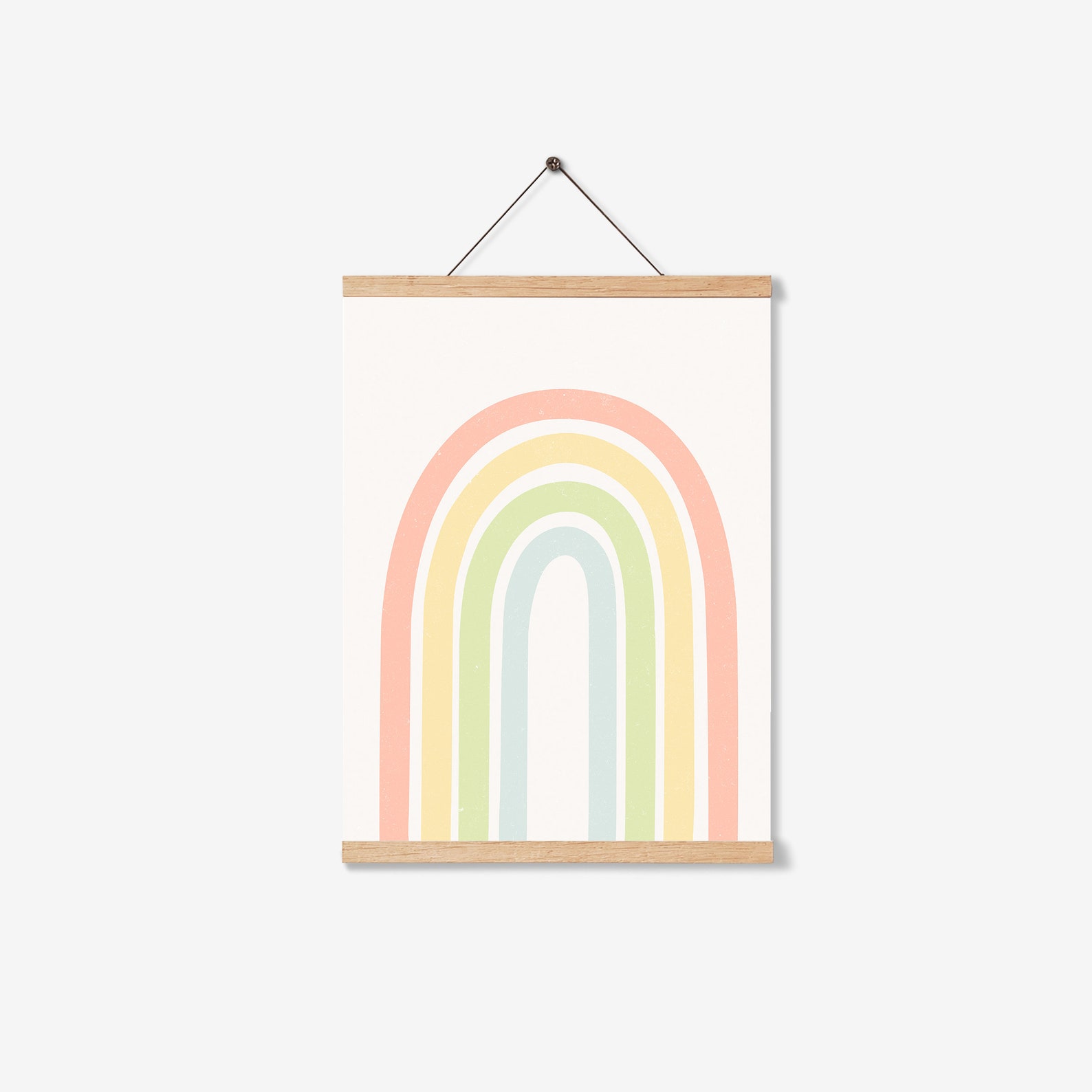 Pastel Rainbow Digital Download Nursery Kids Room Playroom | Etsy