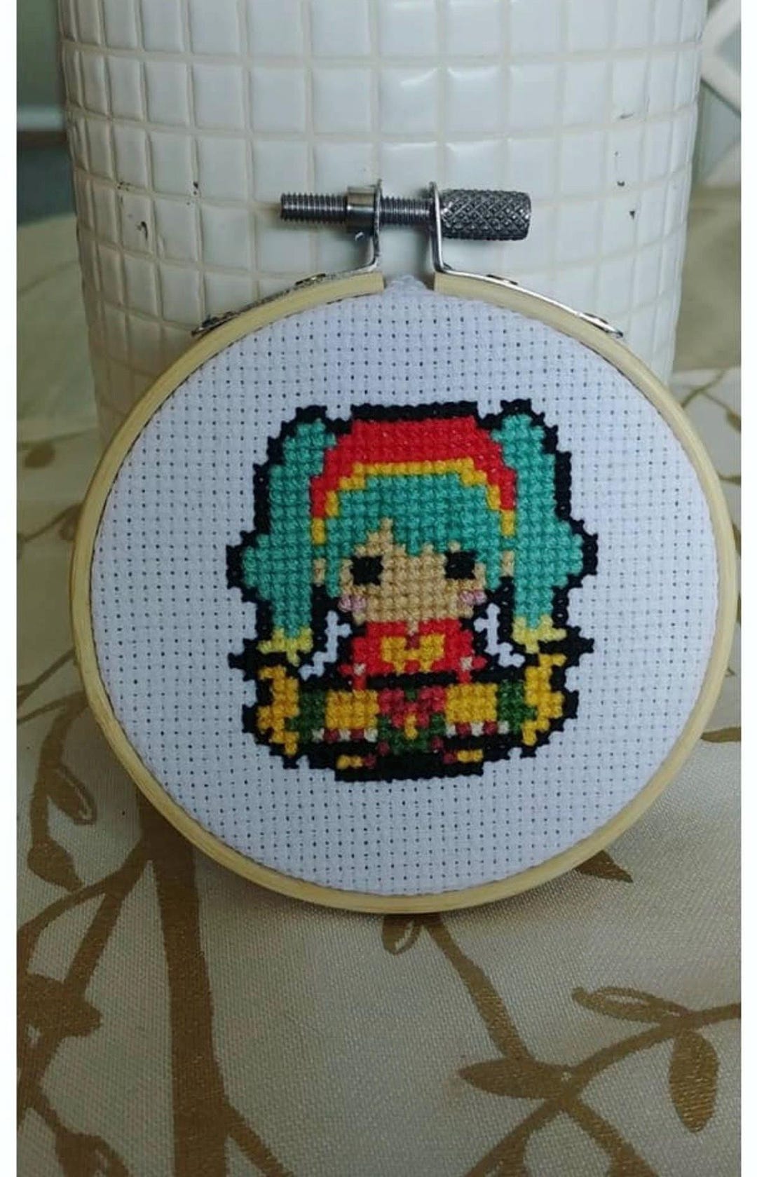 Silent Night Sona Cross Stitch Pattern - League of Legends Christmas ...