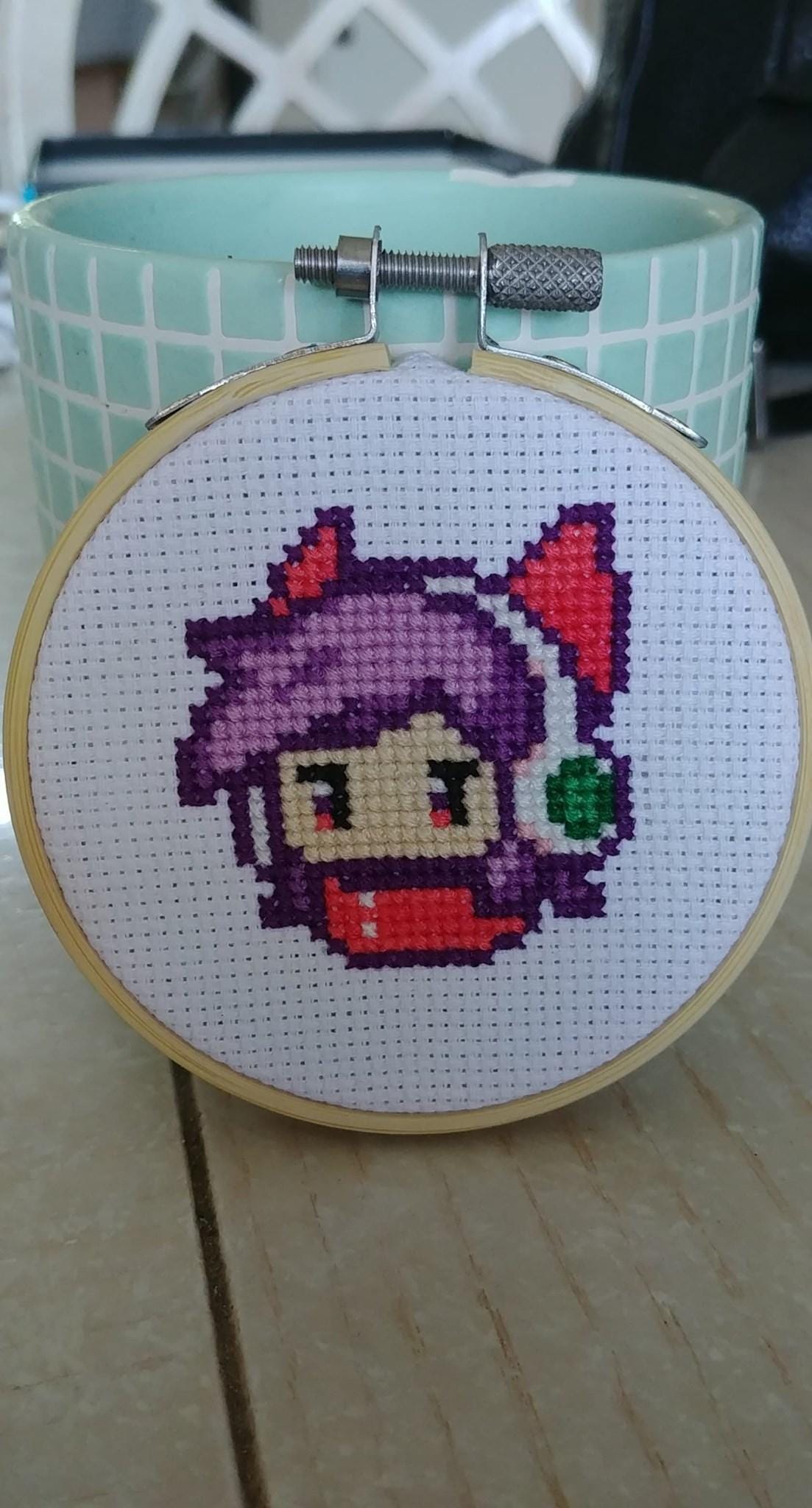 Arcade Ahri Icon Cross Stitch Pattern - League of Legends Inspired ...
