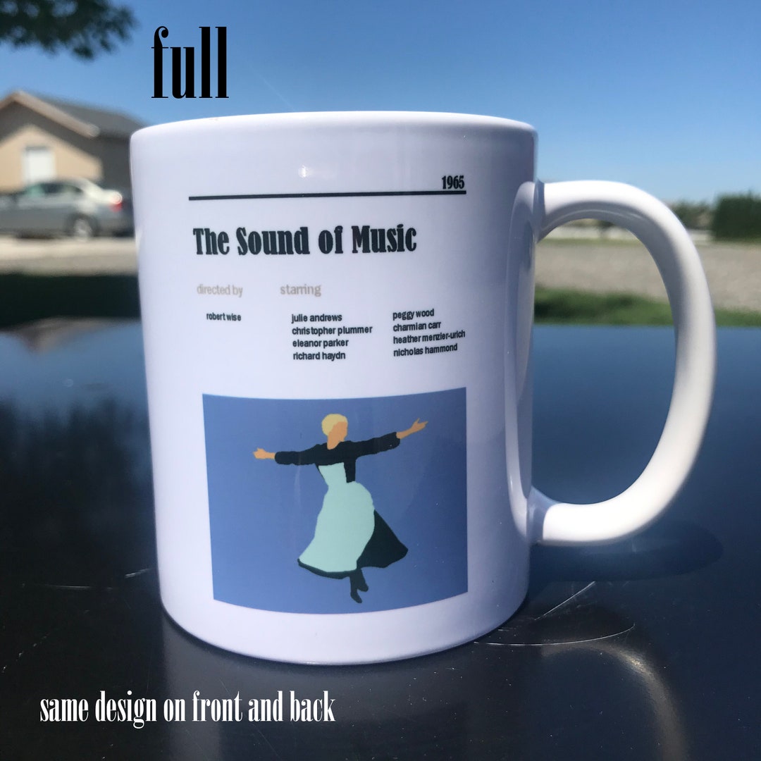 Sound of Music Minimalist Mug - Etsy