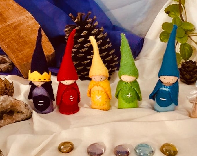 Math Gnomes/elf Set - Etsy