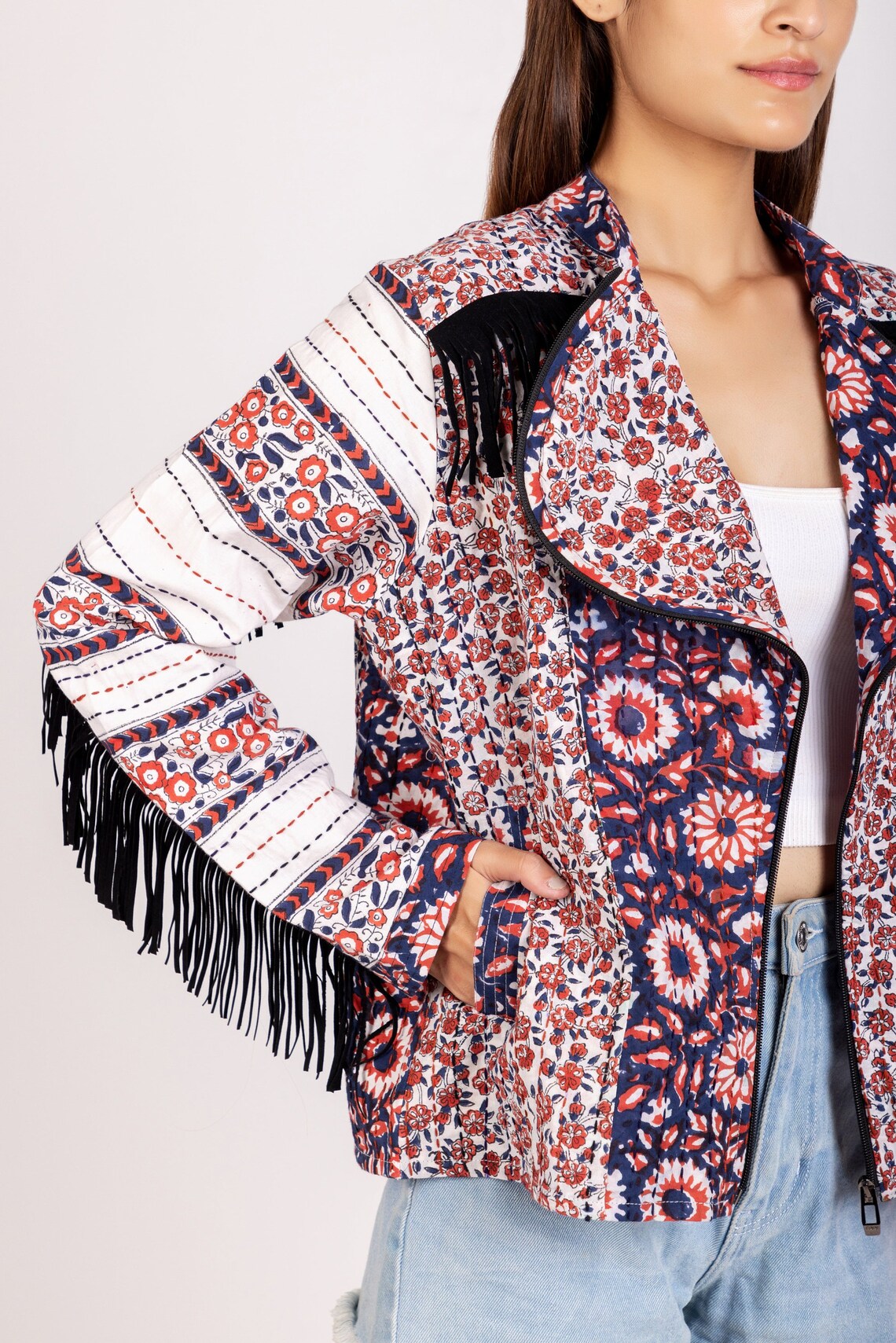 NIRVANA FRINGE JACKET - Etsy