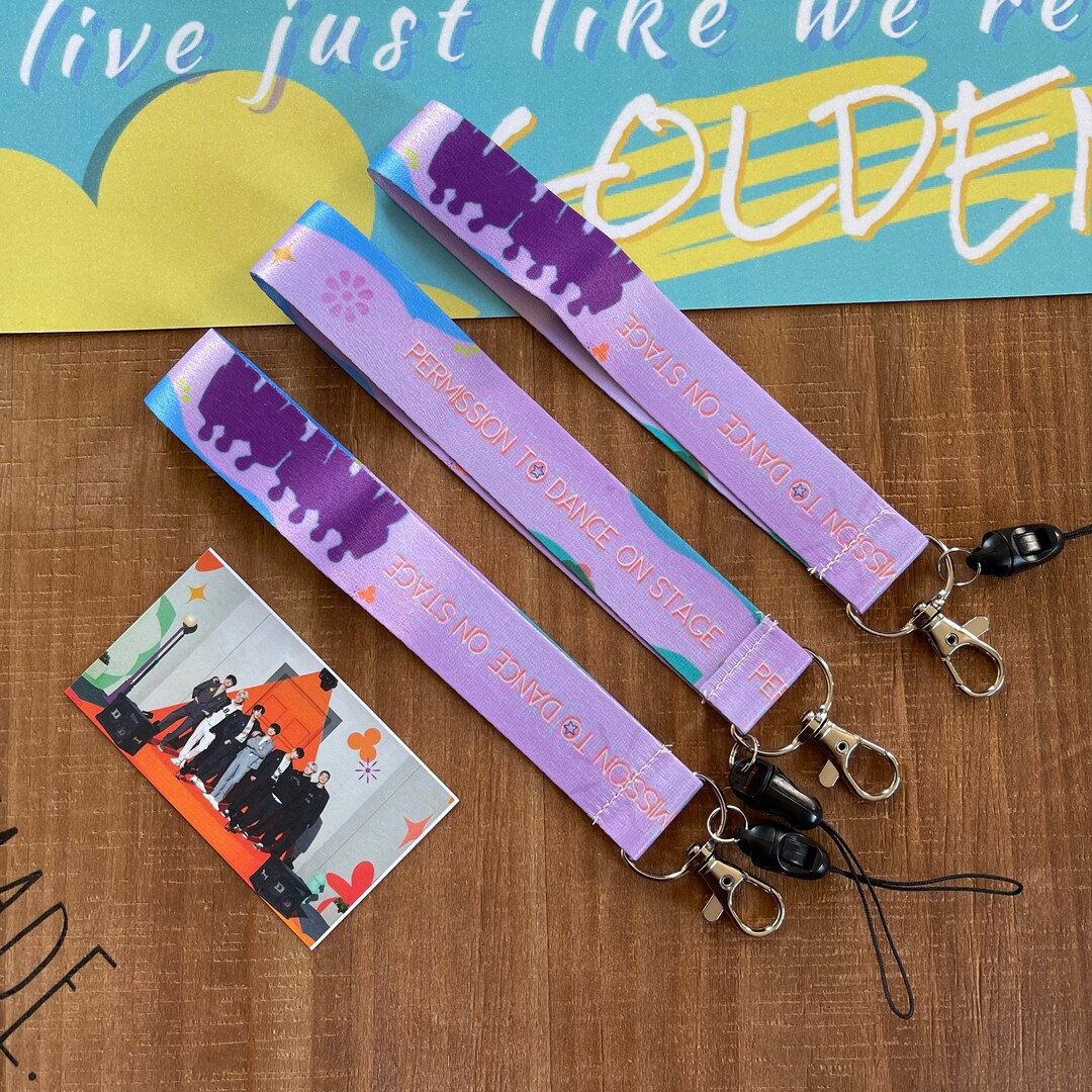 BTS Permission to Dance on Stage Wristlet - Etsy