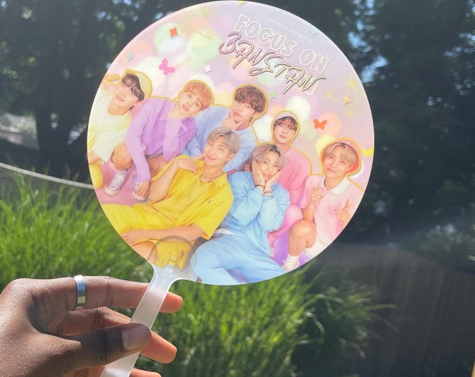 BTS Picket Fan | Festa 2022 - Etsy