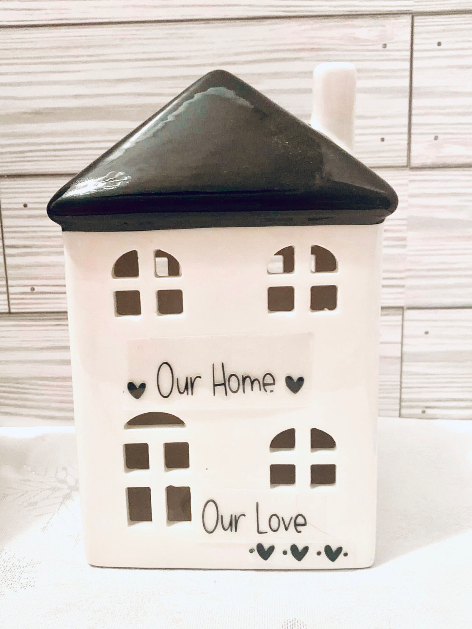 Ceramic Lighted Houses - Etsy