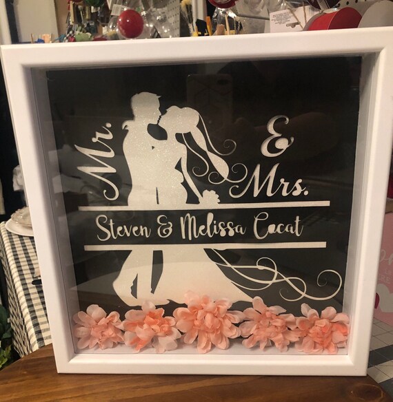 Personalized Wedding Shadow Box - Etsy