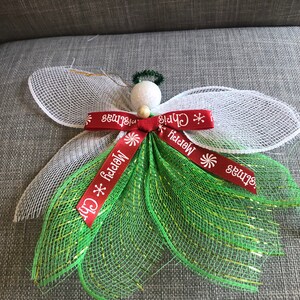 Mesh Angel Ornament - Etsy