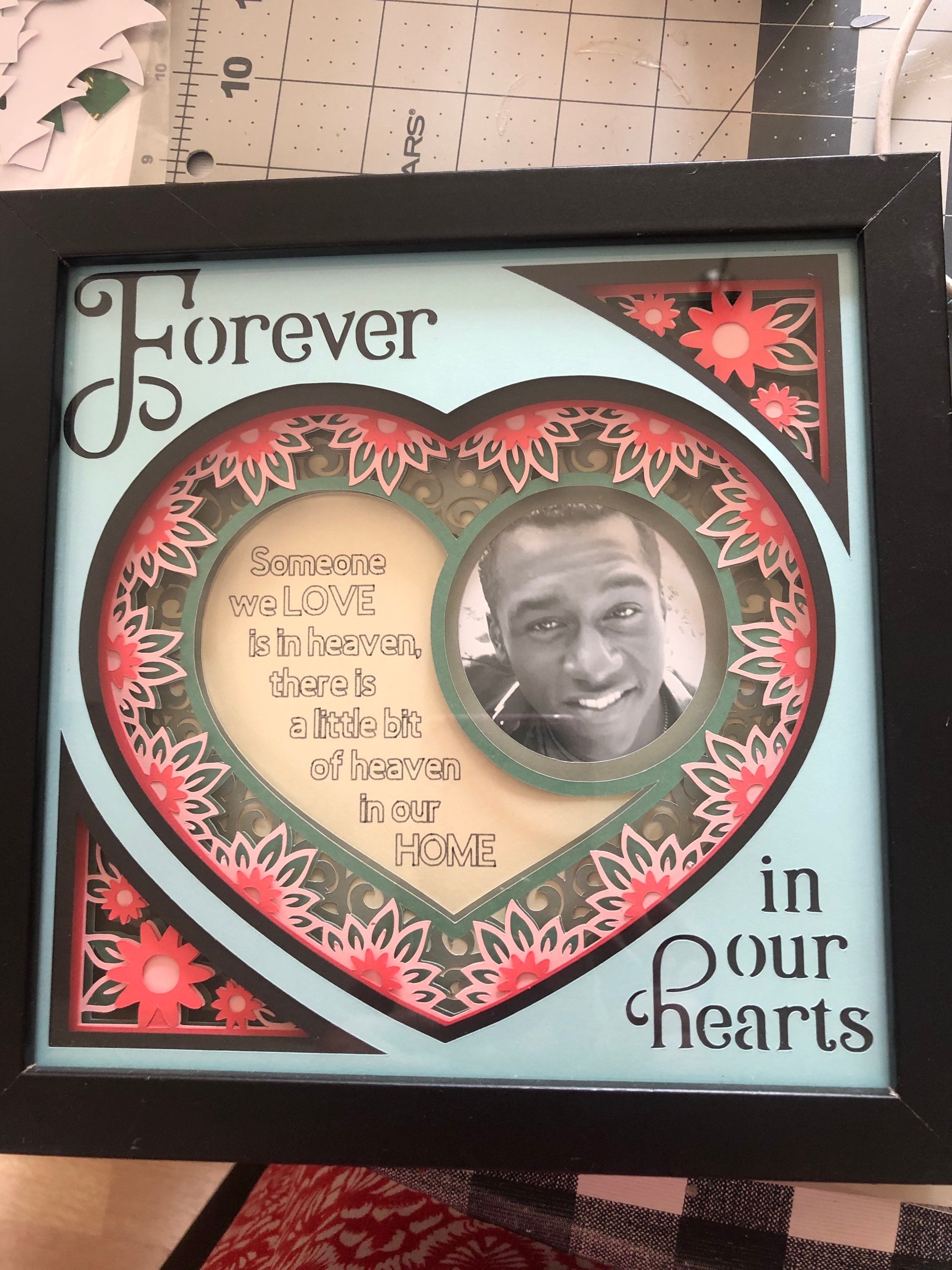 Memorial 3D Shadow Box - Etsy