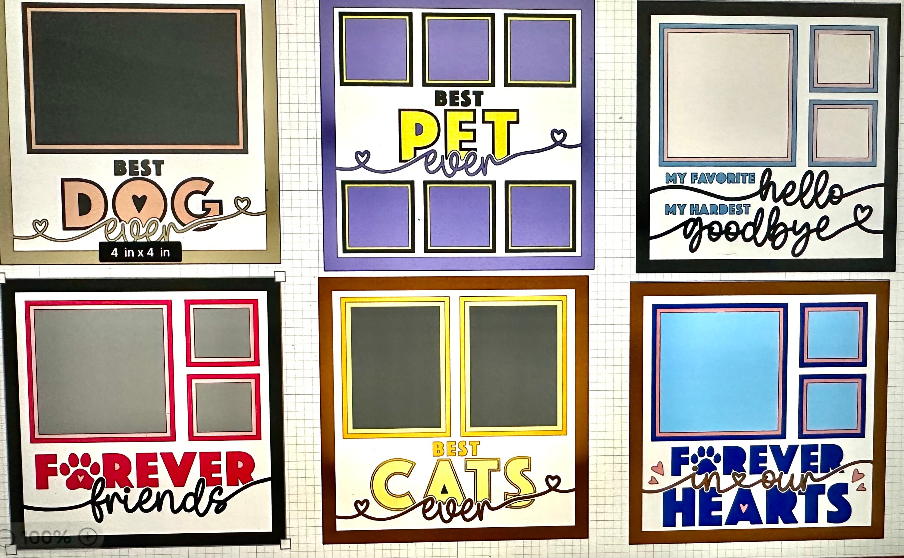 Dog/cat 3D Picture Shadow Box - Etsy