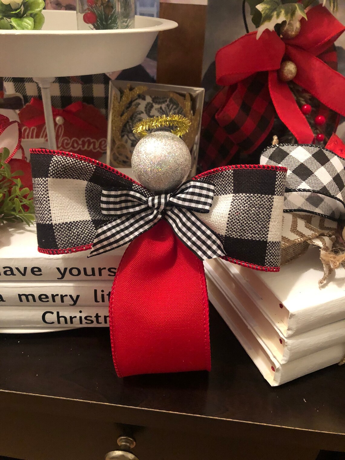 Angel Ribbon Ornaments - Etsy Canada