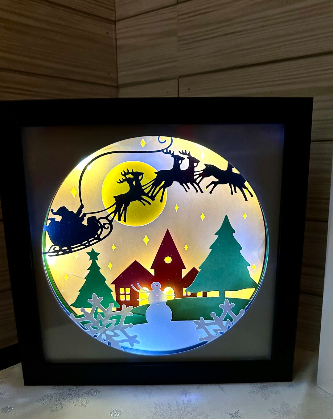 A Variety of Holiday 3D Shadow Boxes - Etsy