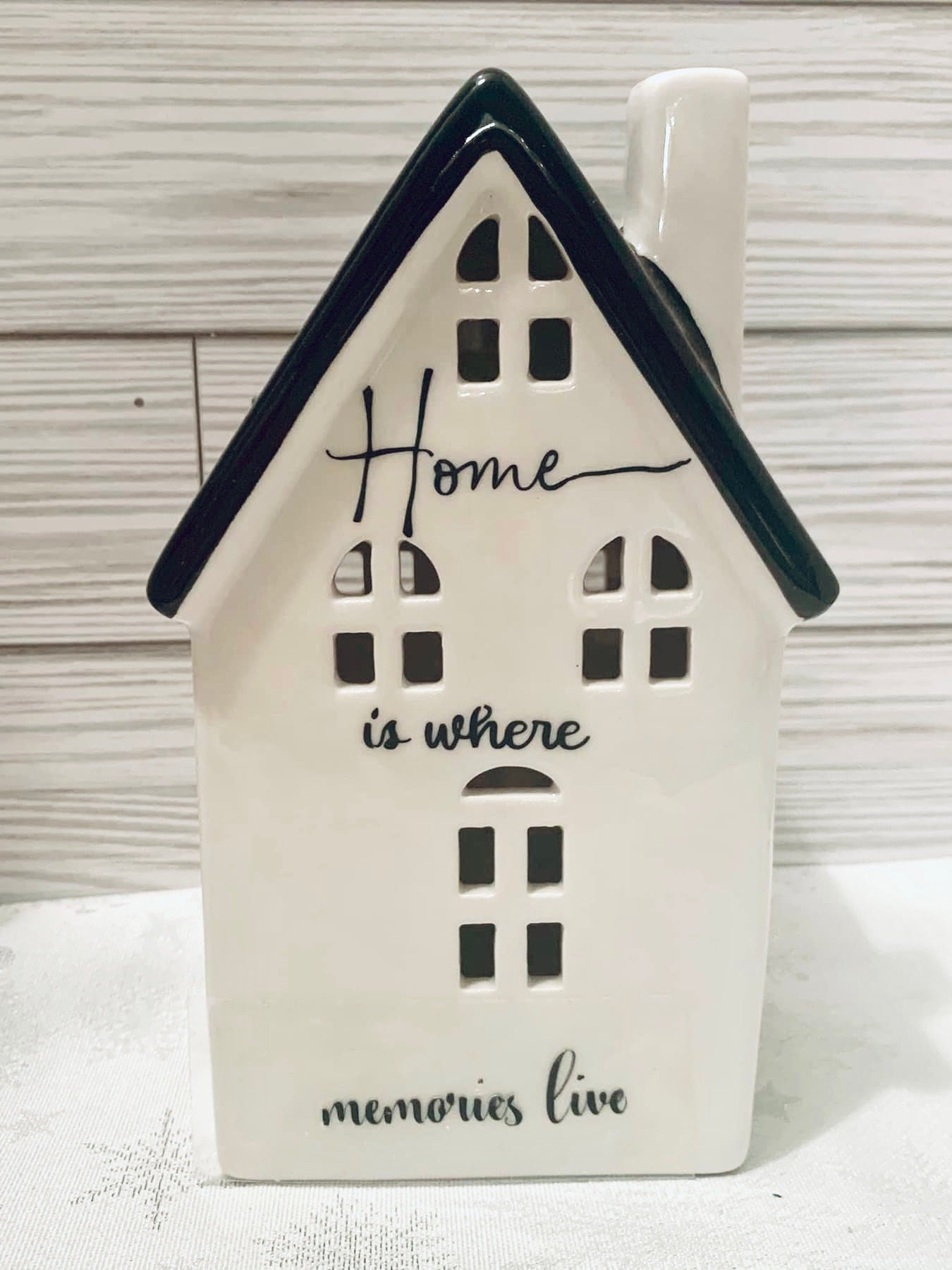 Ceramic Lighted Houses - Etsy