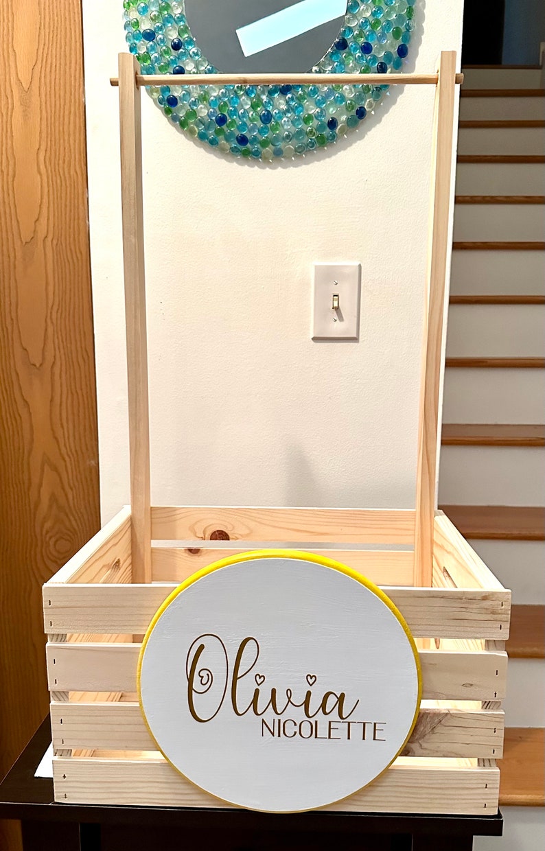 Baby Crate Closet for Baby Showers - Etsy
