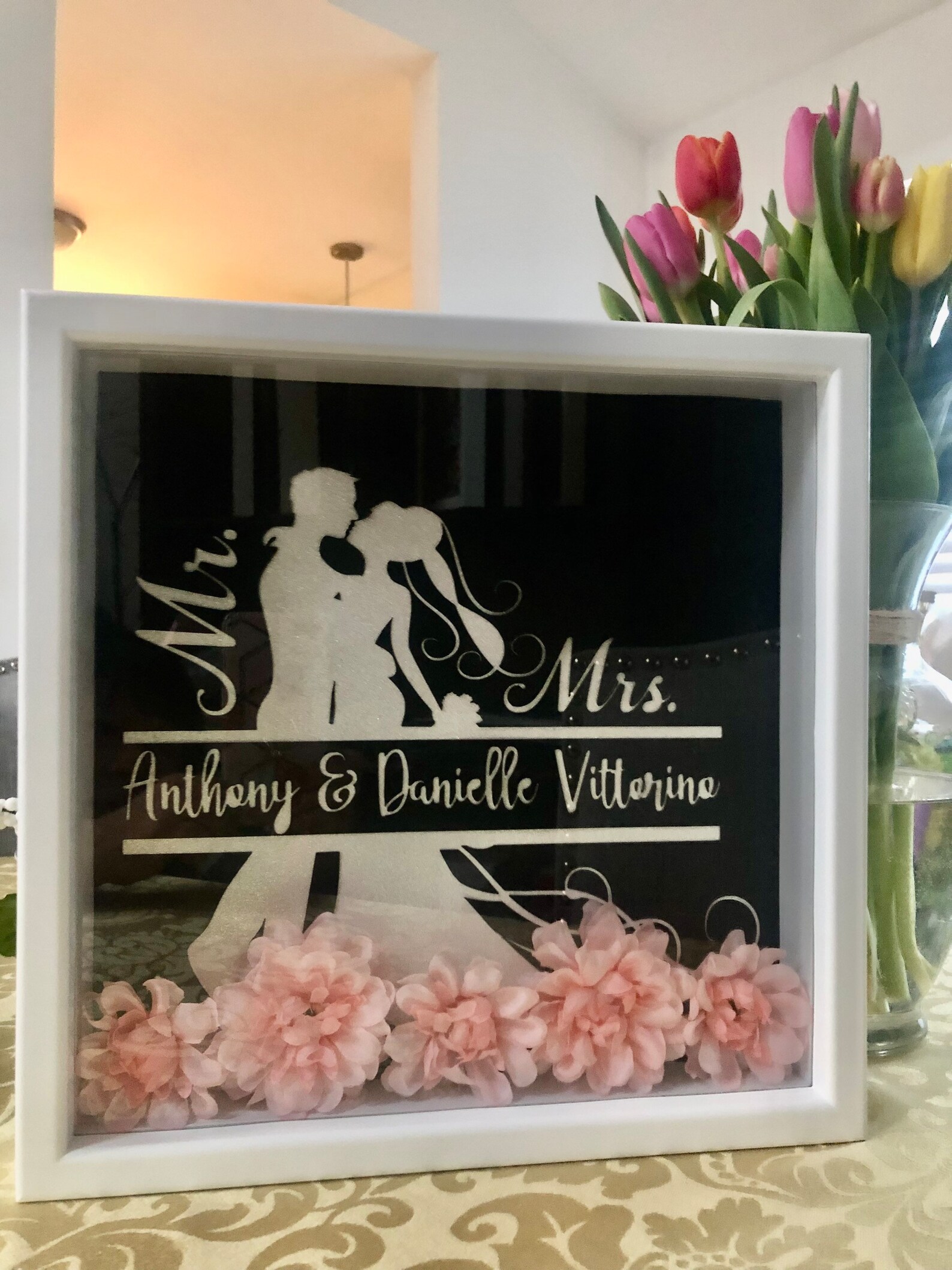 Personalized Wedding Shadow Box - Etsy