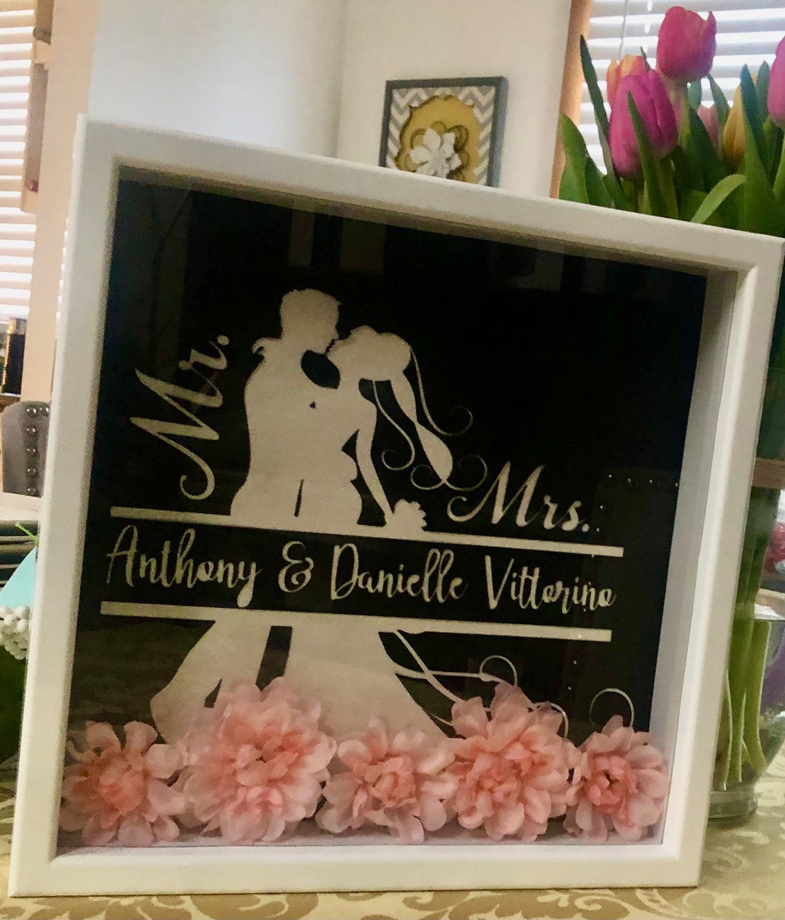 Personalized Wedding Shadow Box - Etsy